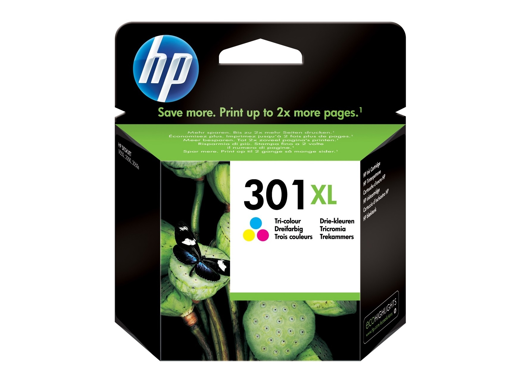 HP 301XL Tri-colour Ink Cartridge (CH564EE) - Cyprus PC