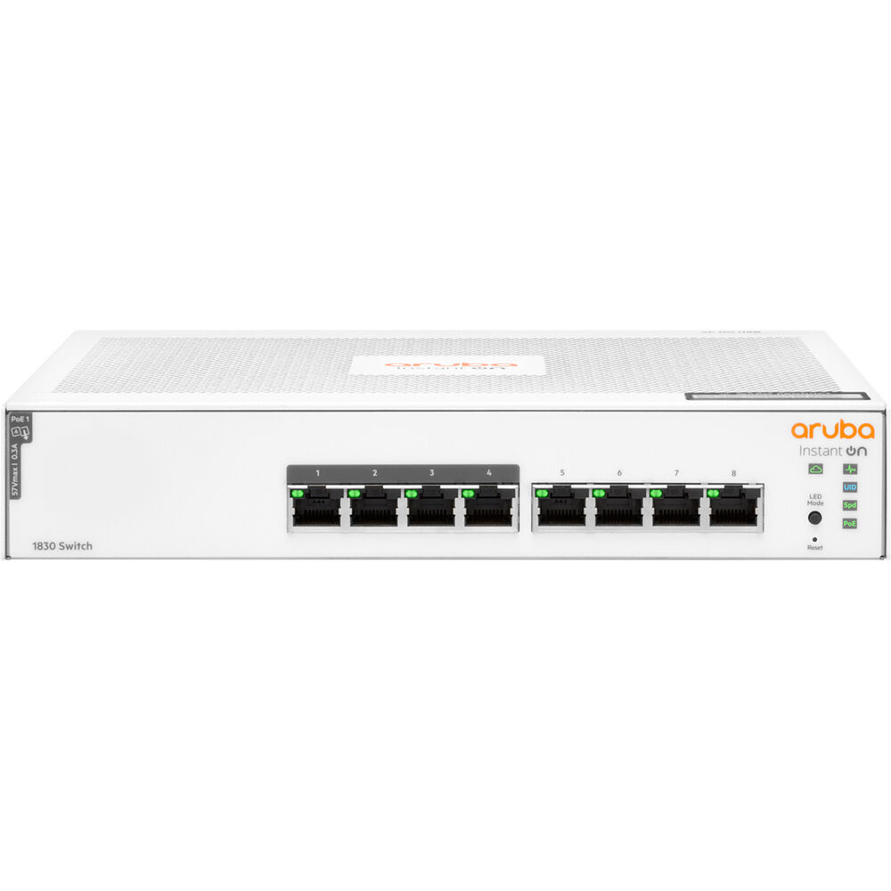 HPE SWITCH ARUBA INSTANT ON 1830 8G POE 65W (JL811A) - Cyprus PC