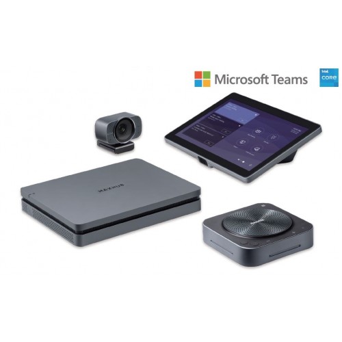 MAXHUB XT10-VB Kit for Microsoft Teams Rooms, includes one XC13T Mini ...